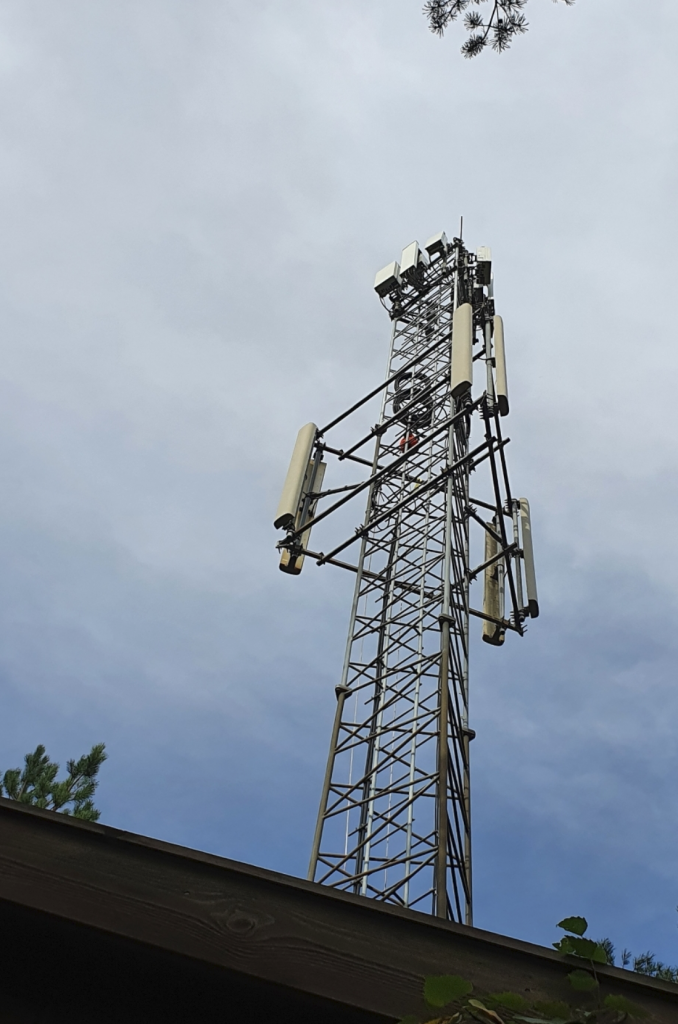 5G base station air-lifted – 5G-VINNI